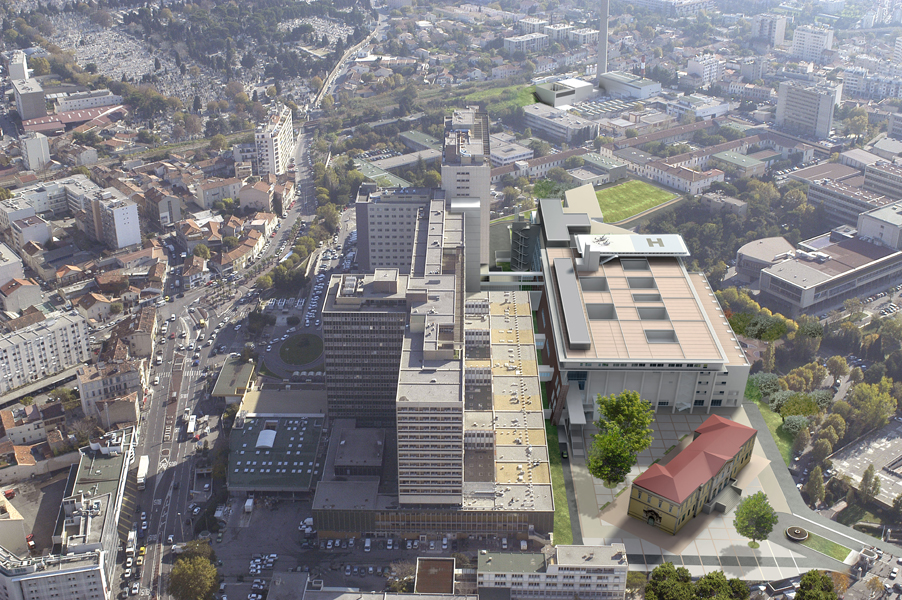 LA TIMONE HOSPITALUNDER CONSTRUCTION : AART FARAH